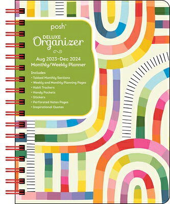 楽天ブックス: Posh: Deluxe Organizer 17-Month 2023-2024 Monthly/Weekly ...