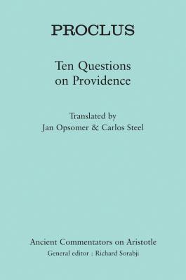 楽天ブックス: Proclus: Ten Problems Concerning Providence - Jan Opsomer ...