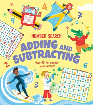楽天ブックス: Number Search: Adding and Subtracting: Over 80 Fun Number Grid ...