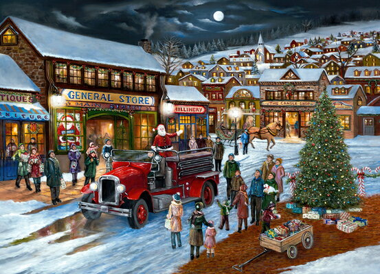 楽天ブックス: The Winter Village 1000-Piece Puzzle - H. Hargrove (Mhs ...