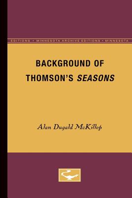 楽天ブックス: Background of Thomson's Seasons - Alan Dugald McKillop ...