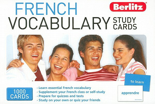 楽天ブックス: French Vocabulary Study Cards - Berlitz - 9789812689597 : 洋書