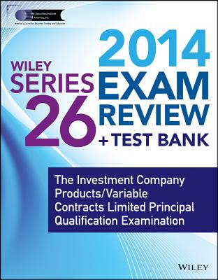 楽天ブックス: Wiley Series 26 Exam Review 2014 + Test Bank: The Investment ...