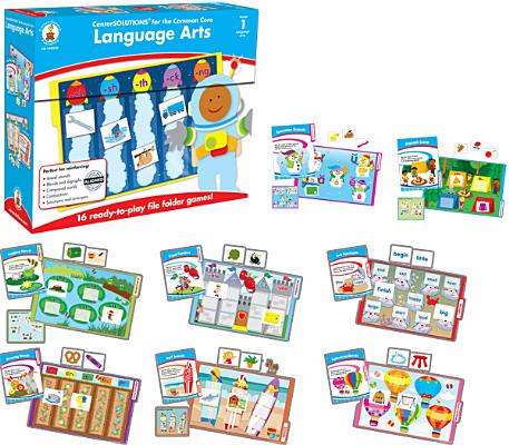 楽天ブックス: Language Arts File Folder Game, Grade 1: File Folder Games ...