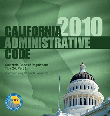 楽天ブックス: California Administrative Code, Title 24 Part 1 - California ...