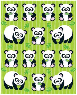楽天ブックス: Pandas Shape Stickers - Carson-Dellosa Publishing ...
