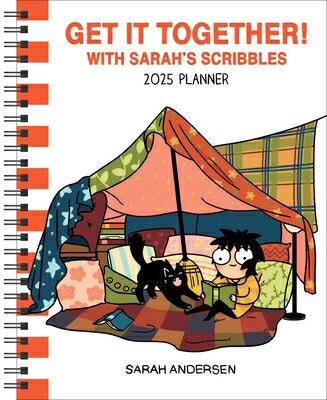 楽天ブックス: Sarah's Scribbles 12-Month 2025 Monthly/Weekly Planner Calendar: Get It Together ...