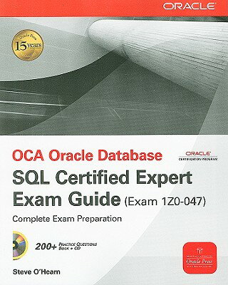 楽天ブックス: Oce Oracle Database SQL Certified Expert Exam Guide (Exam 1z0 ...