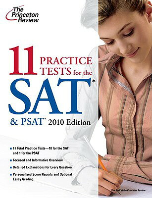 楽天ブックス: The Princeton Review 11 Practice Tests for the SAT & PSAT ...