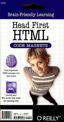 楽天ブックス: Head First HTML Code Magnets [With Magnets] - O'Reilly Media ...