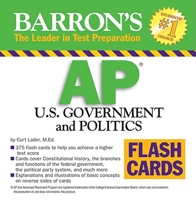 楽天ブックス: Barron's AP U.S. Government and Politics Flash Cards - Curt ...