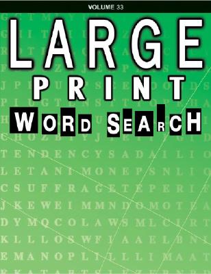 楽天ブックス: Large Print Word Search: Volume 33 - School Specialty ...