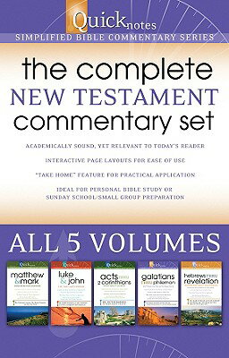 楽天ブックス: Quicknotes: The Complete New Testament Commentary Set, 5-Volume ...