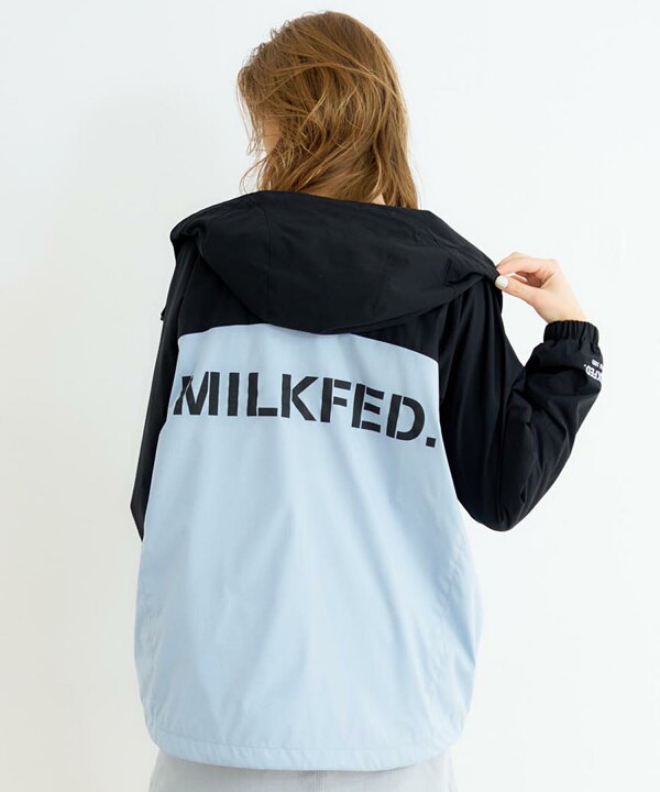 MILKFED milkfed ミルクフェド LOGO LINED TEPE BLSN ジャケット JACKET アウター ブルゾン 03191507 情熱セール
