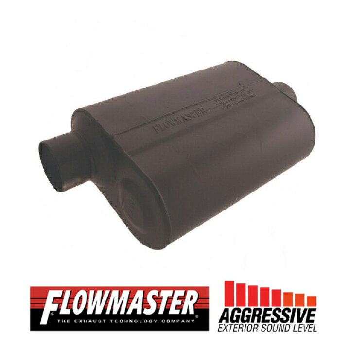 Flowmaster 40 Series Flowmaster Super 40 Series Chambered Muffler ...