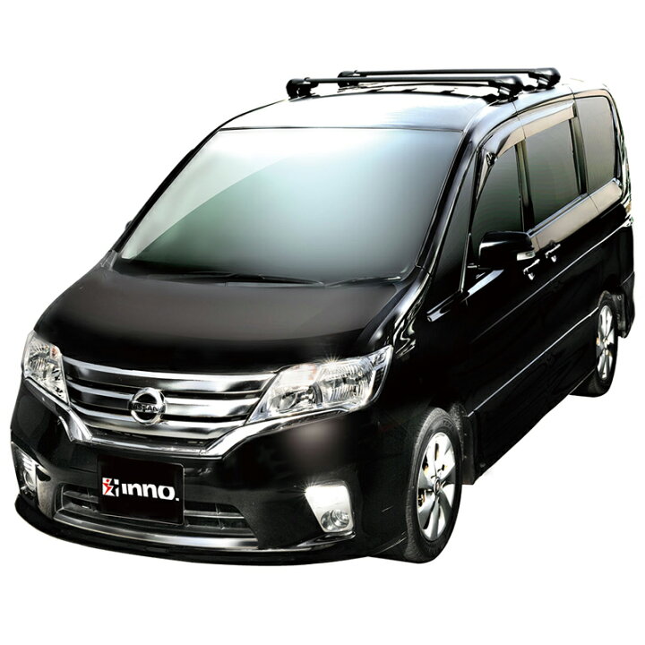 Rakuten inno XS201 K791 XB93S シルバー ヴィッツ ハイブリッド含む 5ドア H22.12〜R2.3 P13#系 エアロベース キャリアセット フラッシュタイプ ...