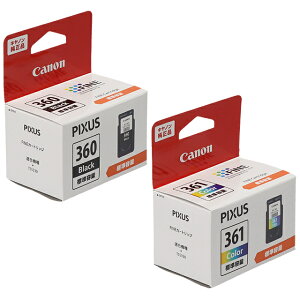 【楽天市場】キヤノン BC-360 BC-361 ブラック + 3色一体カラーのセット【純正インクカートリッジ】対応機種：PIXUS TS5330 / PIXUS TS5430 セット内容 ...