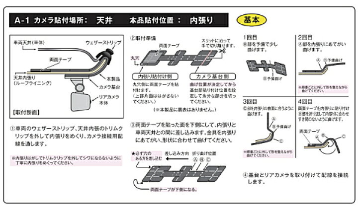 ENDY エンディ EEX-100BR リアカメラ取付金具 リヤ用ドライブレコーダーカメラ取付 バックカメラ取付に便利 今だけスーパーセール限定
