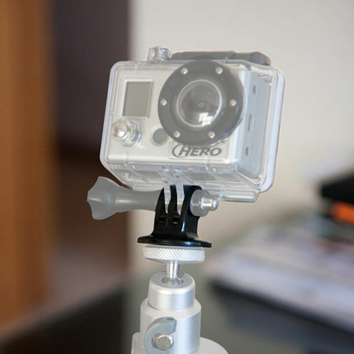 GoPro ゴープロ アクセサリー 三脚 ネジ 用 フィンガー ジョイント Etipe アクションカメラ ウェアラブルカメラ 変換アダプター ...