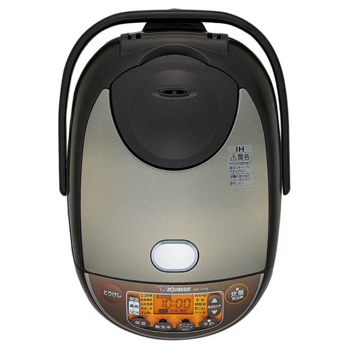 象印 ZOJIRUSHI 炊飯器 10合 ブラウン 極め炊き NW-VH18-TA 高級素材使用ブランド