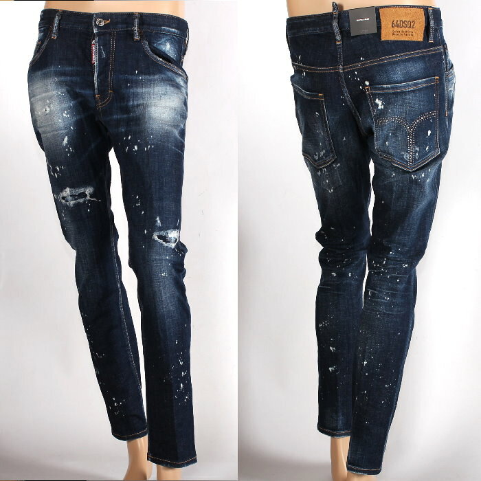 Dsquared2 ディースクエアード スケーター ジーンズ S74lb1232 S30342 Skater Jeans 470 ストレッチ