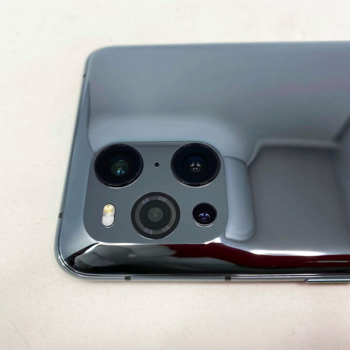 新古品 OPPO Find X3 Pro グロスブラック 5G ファイブジー CPH2173 256GB メモリ12GB 10億色 フラッシュ ...