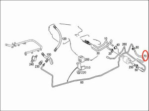 【楽天市場】ベンツ ガソリン車純正 フューエルホース 1M単位 for MERCEDES BENZOE番号：2304768726：D-STIMMER