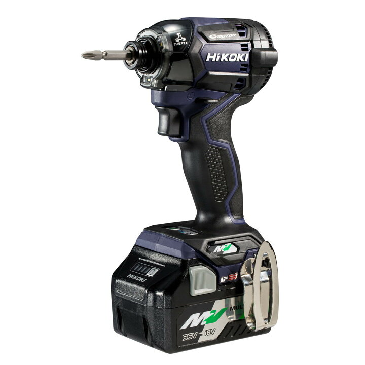 HiKOKI ハイコーキ 18Vコードレスインパクトドライバ FWH18DA 2BG バッテリー×2 急速充電器 UC18YKSL ケース付 超安い