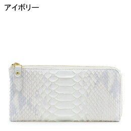【楽天市場】ヴィアドアン 財布 via doan 長財布 L字ファスナー 薄型 本革 パイソン ホワイト 白 bran python ブランパイソン 451：DANJO バッグ 財布 シューズの通販