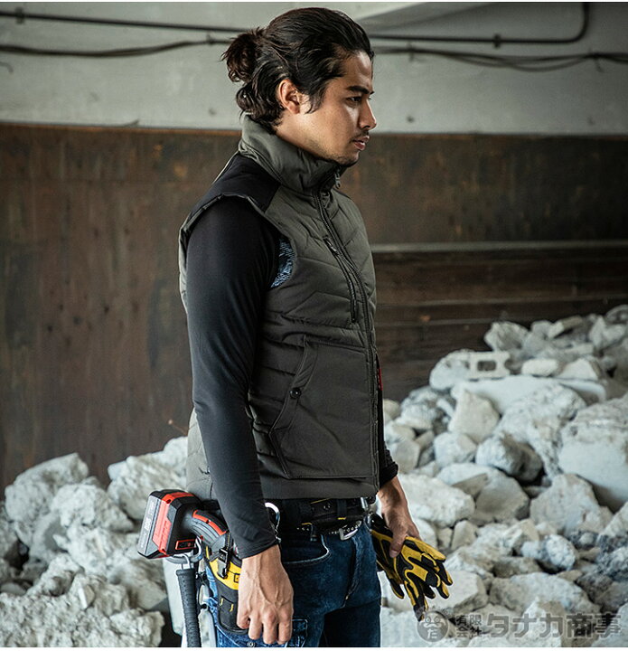 卸売 バートル BURTLE 5264 防寒ベスト 3L 防風 保温 撥水 タフ インナー アウター ミリタリー アルミ 防寒着 快適 yoshiyuki0804.sub.jp