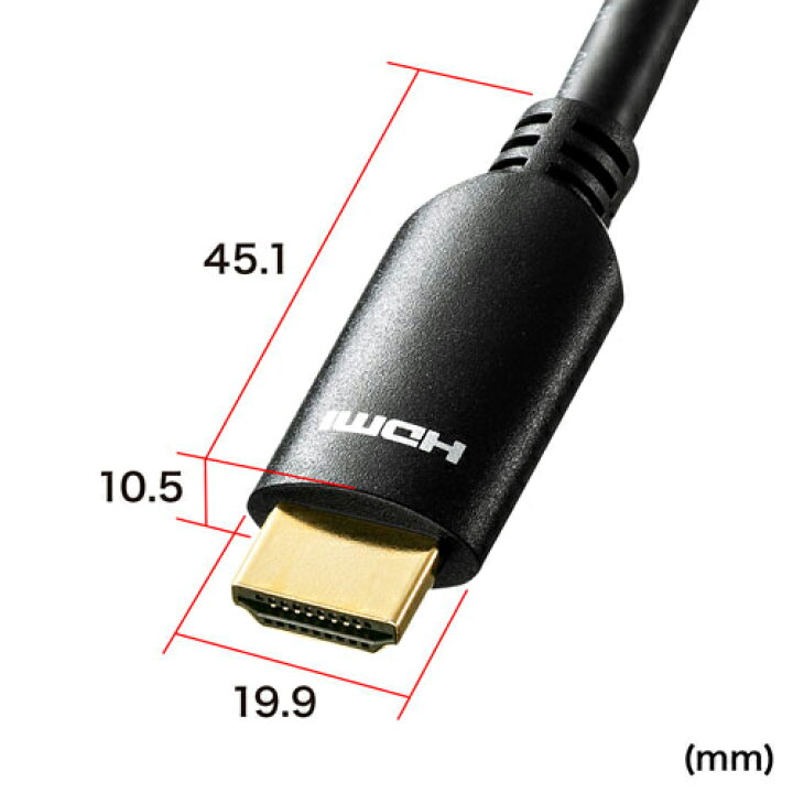 サンワダイレクトhdmiケーブル 光ファイバ Km Hd20 Fb100 100m