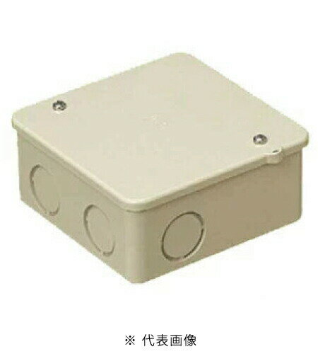 【楽天市場】未来工業 PVK-BNJ PVKボックス中形四角深型ノック付 色 ベージュ：電材BlueWood