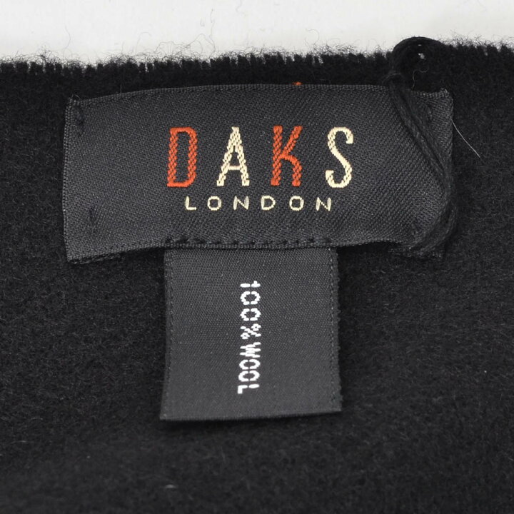 驚きの価格 ダックス DAKS マフラー ブランド ウール混 チェック柄 トラッド 防寒 高級感 上質 あったか メンズ レディース 男女兼用 20代 30代 40代 50代 60代 ...