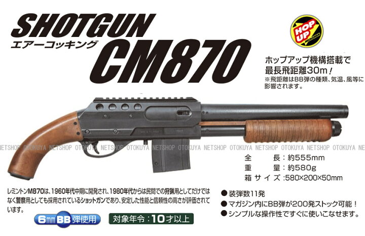 ショットガンの種類