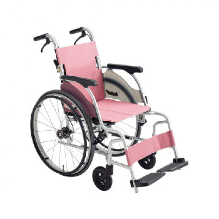 ミキ MiKi 車いす 折りたたみ 軽量 CRTシリーズ カルッタ 標準 自走型 A15 ピンク CRT-0 ★新春福袋2021★