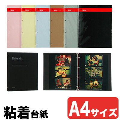 【楽天市場】【ポイント10倍】デルフォニックス / PD フォトアルバム リフィル（粘着 A4） 5枚入り（FBR13 / 500177）【DELFONICS アルバム 写真 台紙 粘着台紙 ...