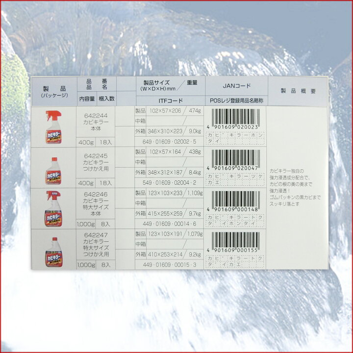 本物 ジョンソン カビキラー 本体 400g×18本 yoshiyuki0804.sub.jp