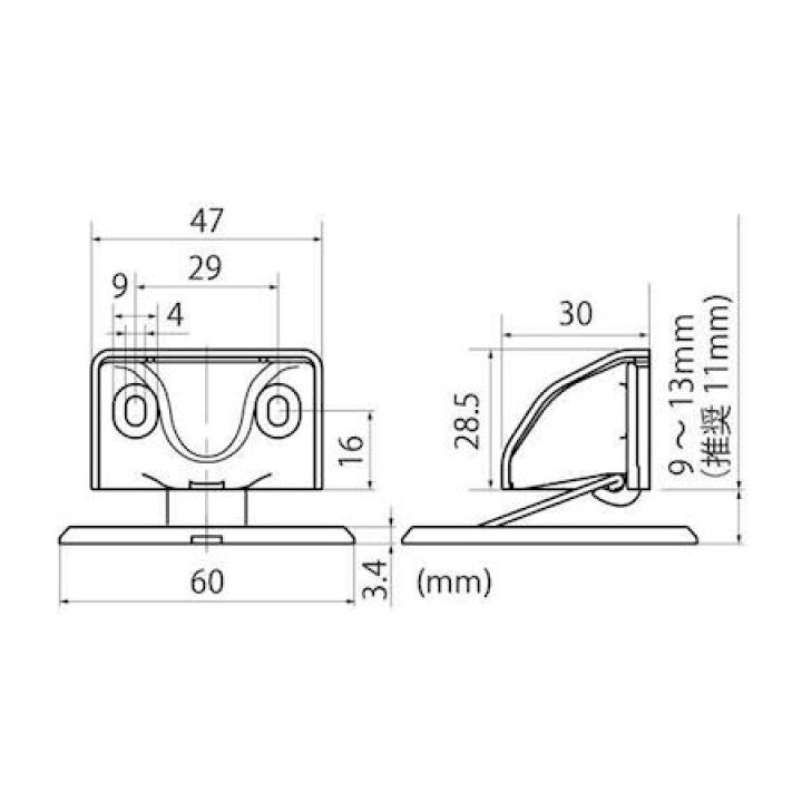 清水 4905637971814 マグネットドアストッパー スタンダードタイプ シルバー 固定用ねじ付属 SH-TMG20S 【期間限定】