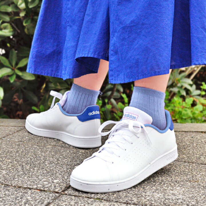 かわいい新作 アディダス レディース スニーカー adidas ADVANCOURT K アドバンコート ローカット カジュアル シューズ 靴 ...