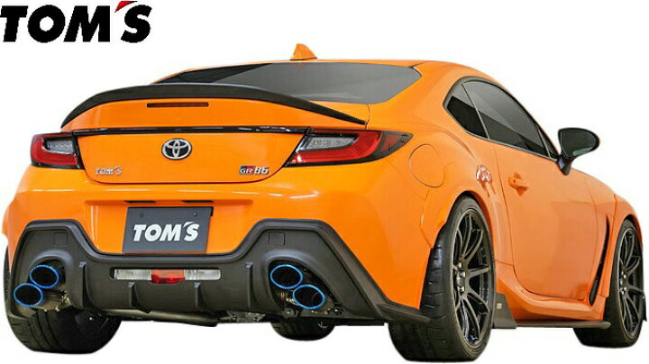TOM'S オーバーフェンダー スパークレッド＜DCK＞ GR86 ZN8 2021 10〜 RZ MT AT 個人宅配送不可 沖縄・離島は送料着払い