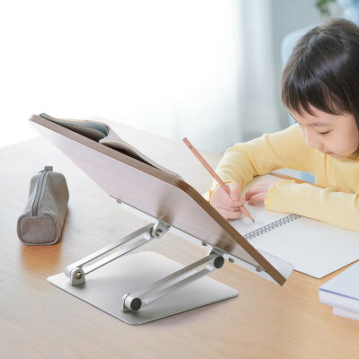 【楽天市場】ブックスタンド タブレット 雑誌 書見台 置き型 机上 傾斜 木製 勉強 おしゃれ EEX-BKST01：イーサプライ 楽天市場店