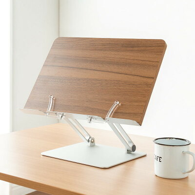 【楽天市場】ブックスタンド タブレット 雑誌 書見台 置き型 机上 傾斜 木製 勉強 おしゃれ EEX-BKST01：イーサプライ 楽天市場店