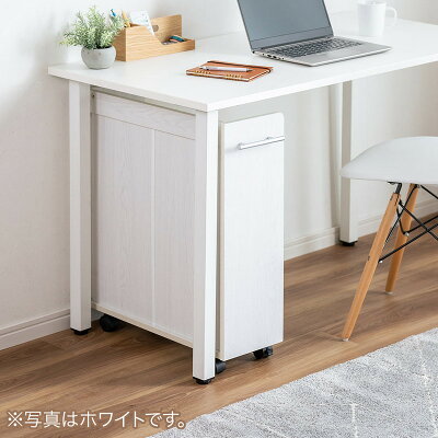 【楽天市場】収納ワゴン 取っ手＆キャスター付き スリムストッカー 薄型 隙間収納 木製 本棚 コミック CD DVD BD 押入れ テーブル下 おしゃれ EEX-WG07：イーサプライ 楽天市場店