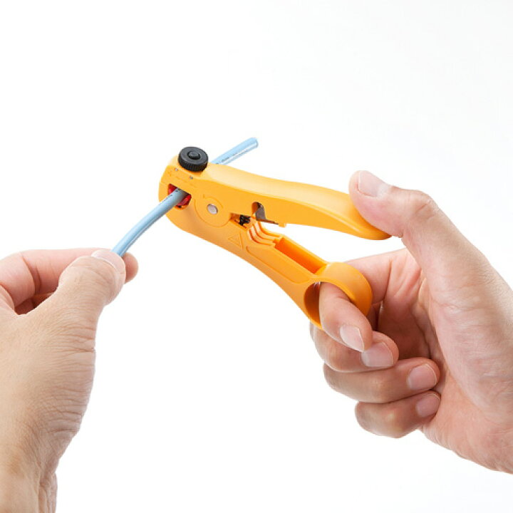 LANケーブル自作の必需品 ケーブルより戻し工具 スパイキ サンワサプライ LAN-TL10