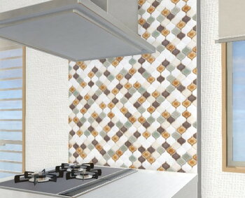 【楽天市場】名古屋モザイク corabel コラベル 64x56異形Aパターン紙貼り NLA-CINDERELLA-MIX(シンデレラミックス)[シート]：etile 楽天市場ショップ