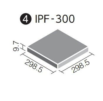 【楽天市場】LIXIL(INAX) IPF-300/PTQ-11ピエトラクォーツ 外床タイプ 300角平（外床タイプ） ：etile 楽天市場ショップ