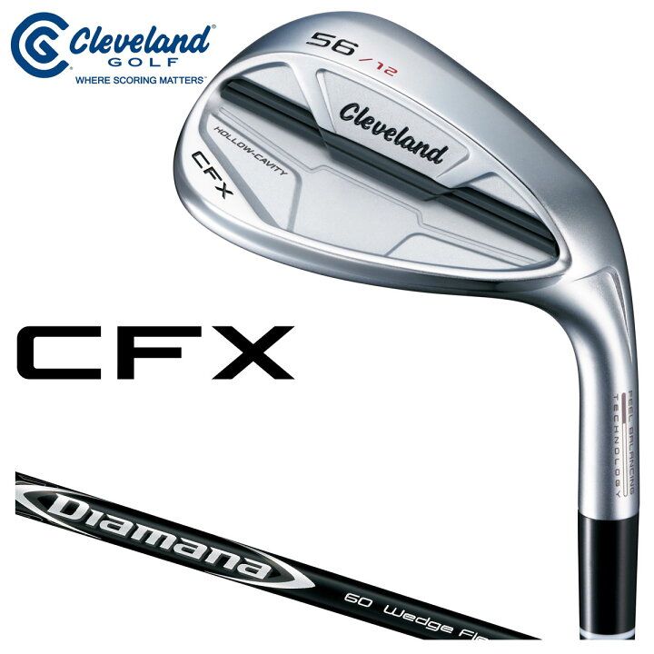 Cleveland CFX ウェッジ Diamana for CG カーボンシャフト 感謝価格