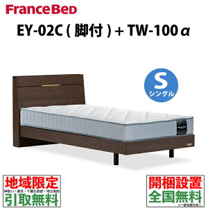 価格.com - フランスベッド エディ EY-02C レッグタイプ + TW-100α シングル (ベッド) 価格比較
