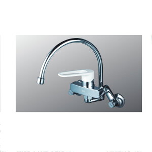 価格.com - KVK スワン型パイプ シングルレバー式混合栓 MSK110KRG (水栓金具) 価格比較