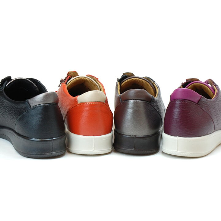 MOONSTAR SPORTH SP2502 ムーンスター スポルス コンフォート シューズ 3E EEE 幅広 紐靴 ウォーキング 撥水 軽量 日本製 国産 レディース オレンジ 最大89 ...